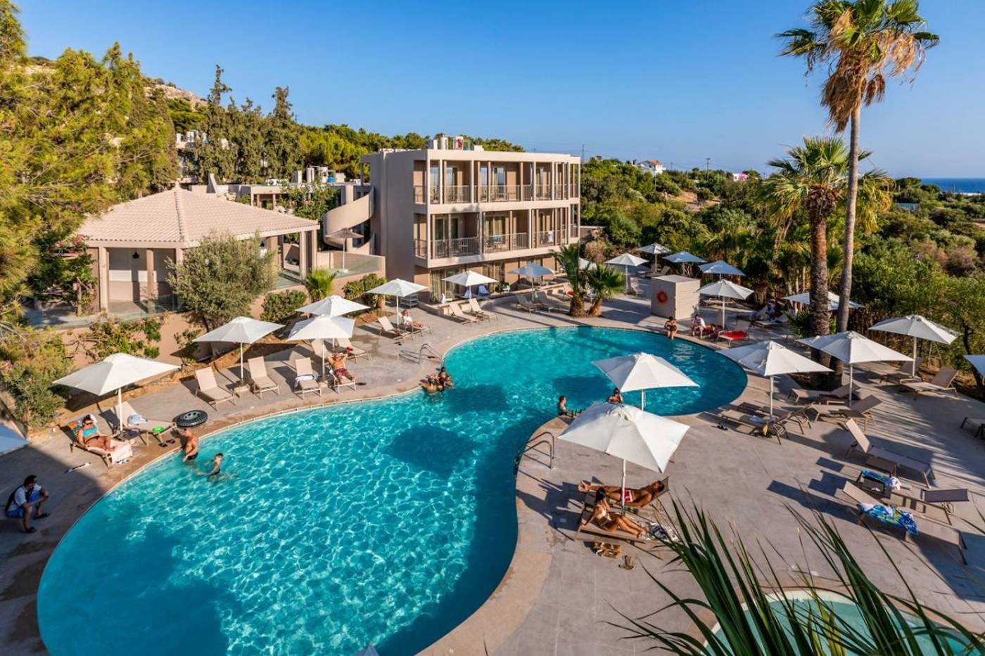 Coralli Apartments and Studios - Pefkos, Rhodes - On The Beach