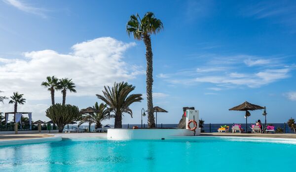 Blue Sea Costa Teguise Beach - Costa Teguise, Lanzarote - On The Beach