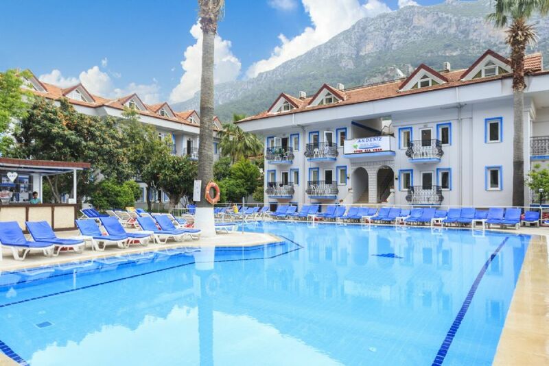 Akdeniz Beach Hotel - Olu Deniz, Dalaman - On The Beach