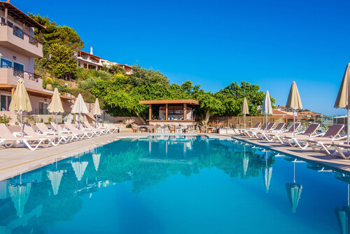 Blue Bay Resort - Agia Pelagia (West Heraklion), Crete - On The Beach