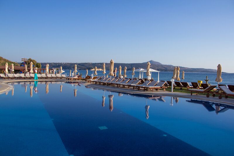 Kiani Beach Resort - Kalyves, Crete - On The Beach