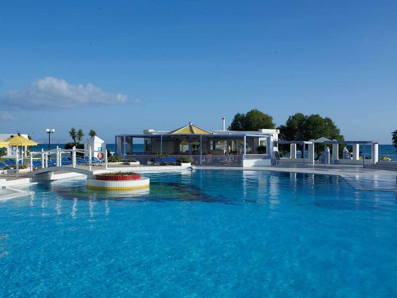 Serita Beach Hotel - Anissaras, Crete - On The Beach