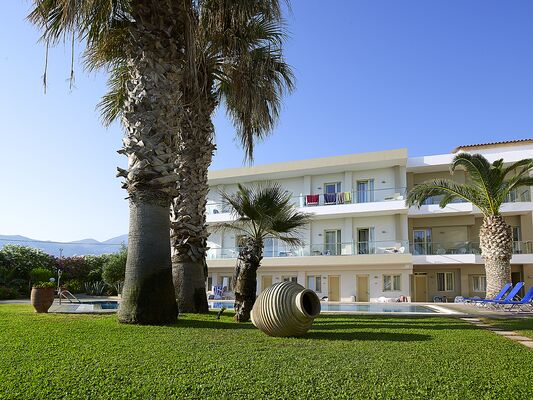 Malia Bay Beach Hotel and Bungalows - Malia, Crete - On The Beach