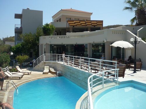 Blue Bay Resort - Agia Pelagia (West Heraklion), Crete - On The Beach
