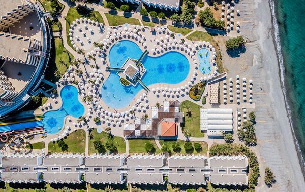 Atlantica Ocean Beach Resort - Maleme, Crete West - On The Beach