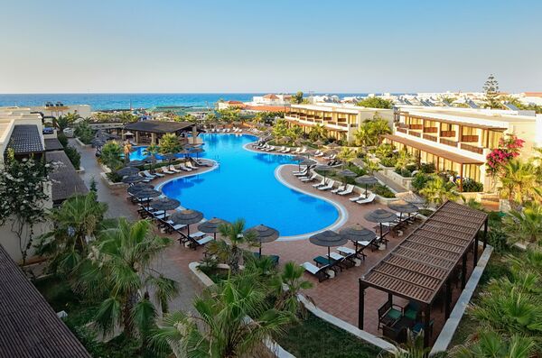 Stella Palace Aqua Park Resort - Analipsis, Crete - On The Beach