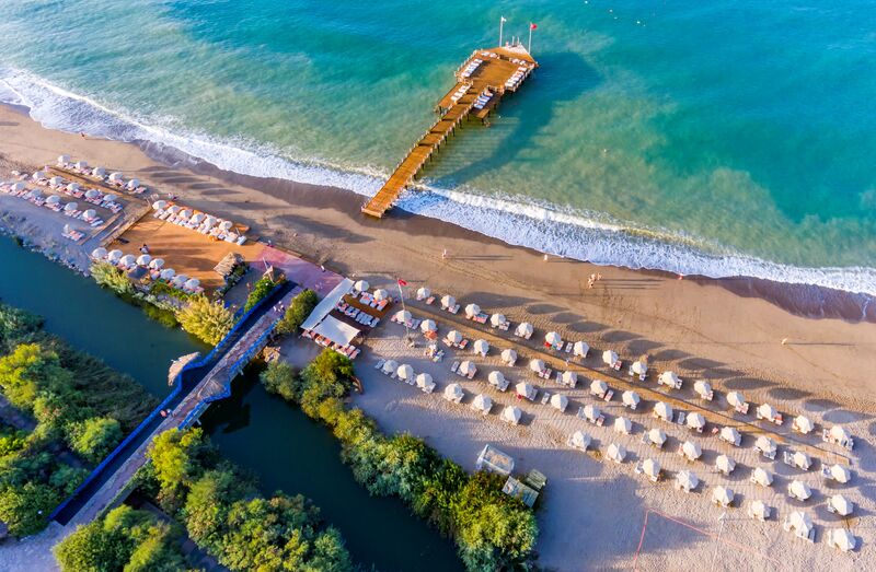 Sunrise Resort Hotel - Side, Antalya - On The Beach