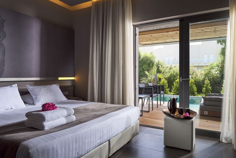 Nema Design Hotel & Spa- Adults Only - Analipsis, Crete - On The Beach