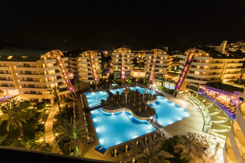 Alaiye Resort & Spa Hotel - Alanya, Antalya - On The Beach