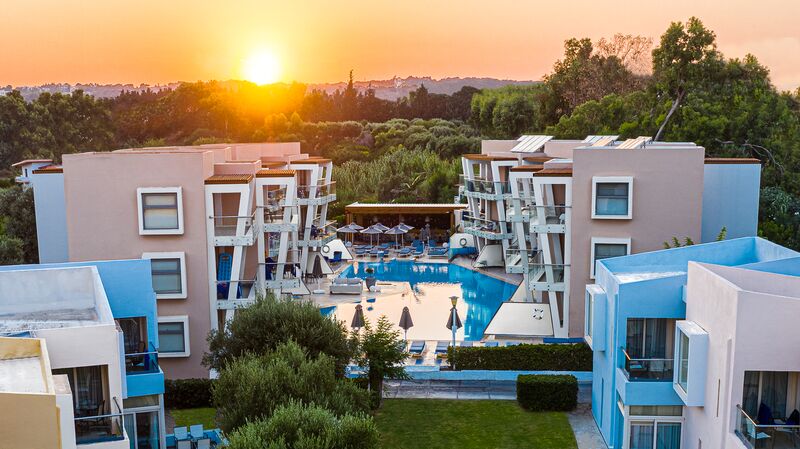 Eden Roc Resort Hotel - Koskinou, Rhodes - On The Beach