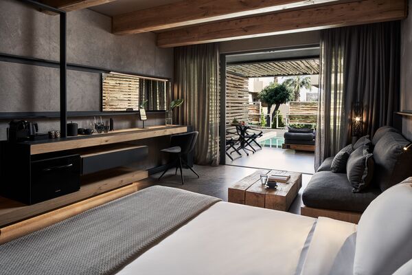 Nema Design Hotel & Spa- Adults Only - Analipsis, Crete - On The Beach