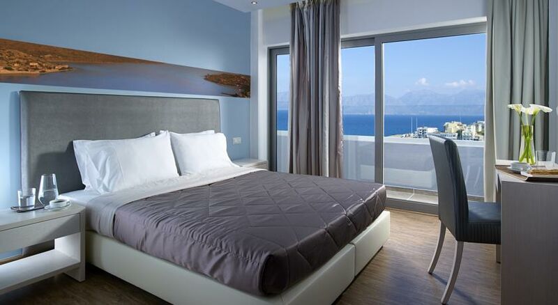 Mistral Bay Hotel - Agios Nikolaos, Crete - On The Beach