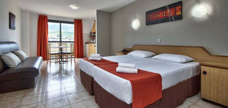 Luna Holiday Complex - Mellieha, Malta - On The Beach