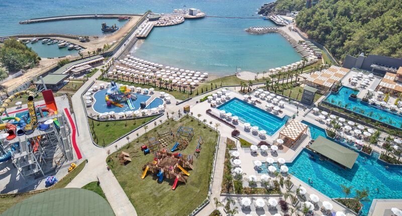 Mylome Luxury Hotel & Resort - Alanya, Antalya - On The Beach