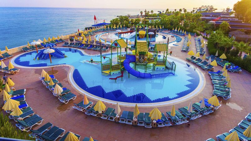 Eftalia Splash Resort - Alanya, Antalya - On The Beach