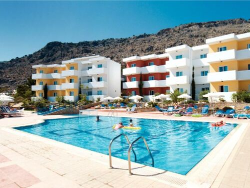 Coliseum Apartments - Pefkos, Rhodes - On The Beach