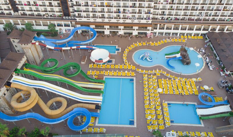 Eftalia Splash Resort - Alanya, Antalya - On The Beach